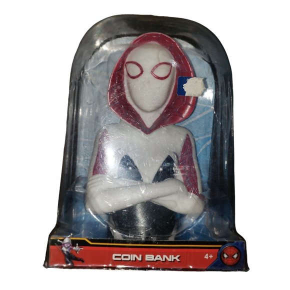 Marvel | Toys | Marvel Spiderman Bust Spider Gwen Coin Bank 3d Toy ...